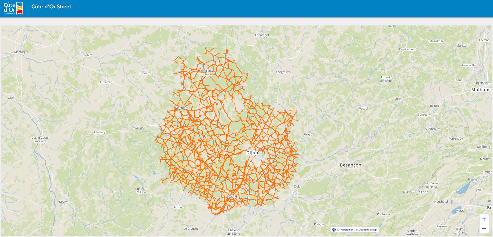 Pour s'affranchir de Google Street View, le département de la Côte-d'Or ...