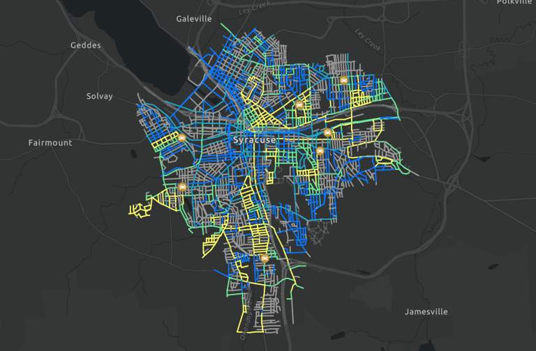 What’s been plowed? City of Syracuse offers map to show plow activity
