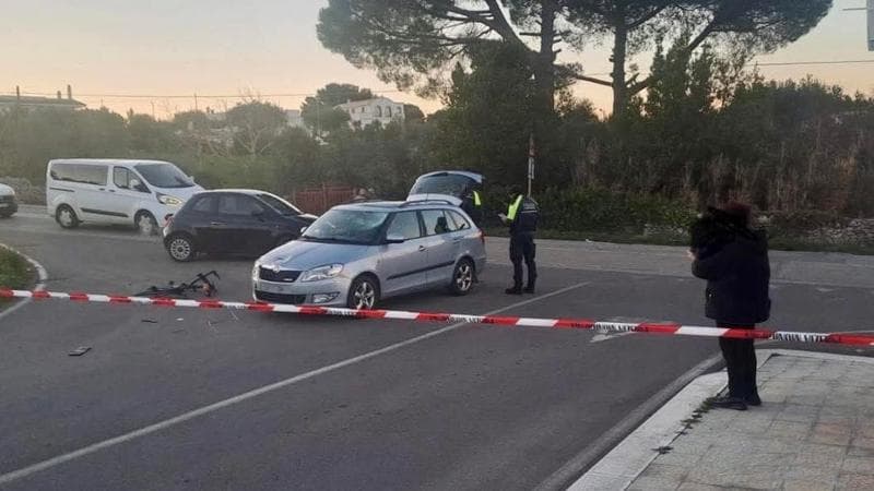 Ciclista travolto da un’auto a Martina Franca, muore poco dopo l’arrivo ...