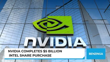Nvidia buys Intel shares