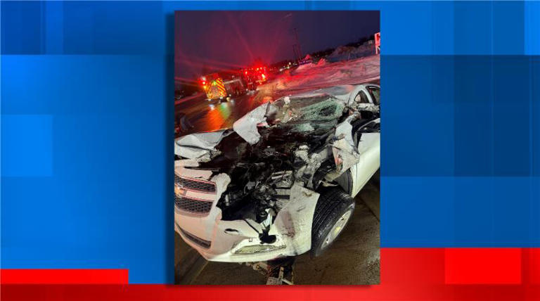 87-year-old driver escapes crash involving semi-truck with only minor ...