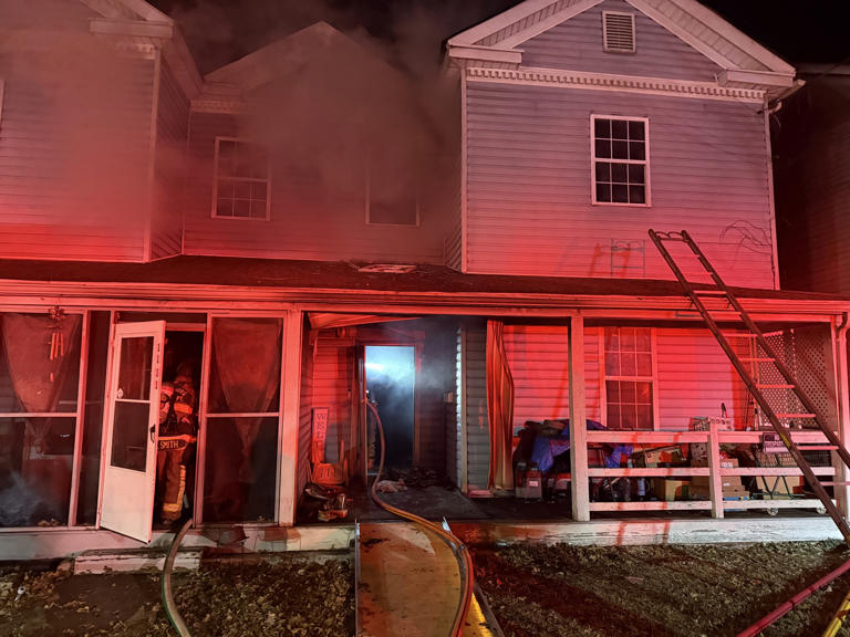 Eight displaced after Lynchburg house fire