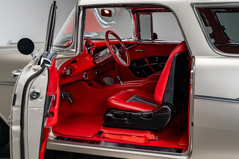 Award-winning 1957 Chevrolet Nomad restomod blends classic design with ...
