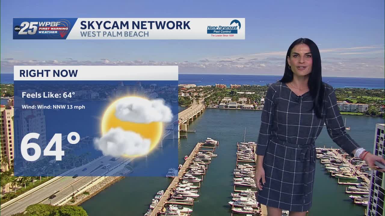 Big temp drop for NYE