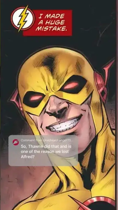 Why is the Reverse-Flash responsible for the death of Alfred Pennyworth ...