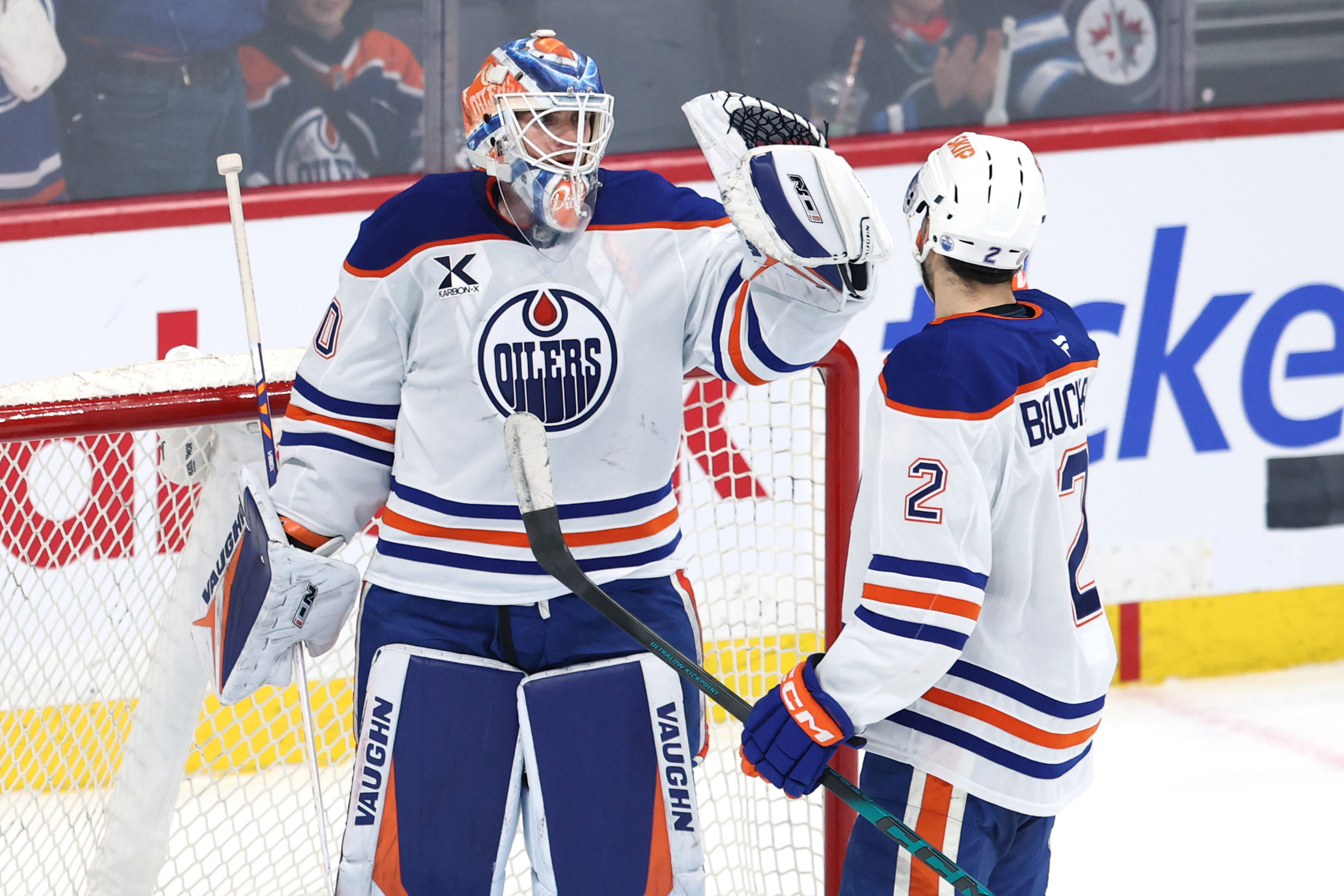 Pickard’s best game of the season pauses Oilers goalie plans