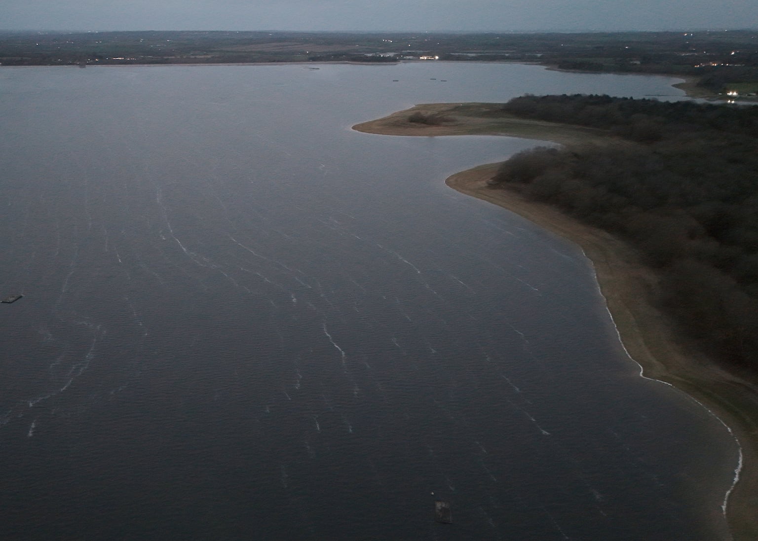 Body recovered from Essex reservoir after small aircraft crashes in water