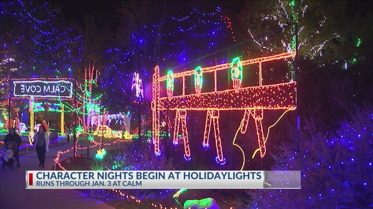 Character nights begin at CALM HolidayLights