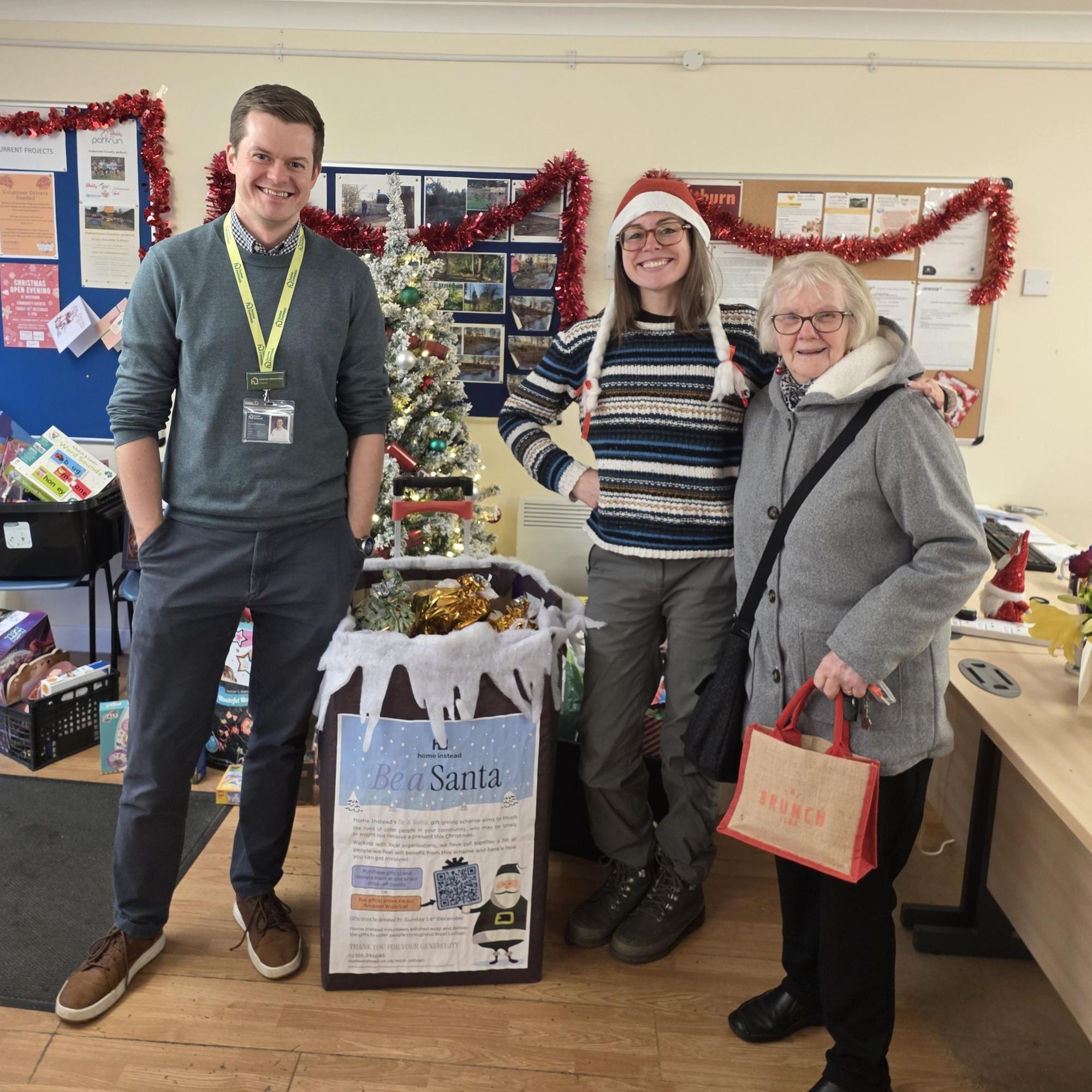 Home Instead West Lothian’s “Be a Santa” campaign delivers over 1,000 ...