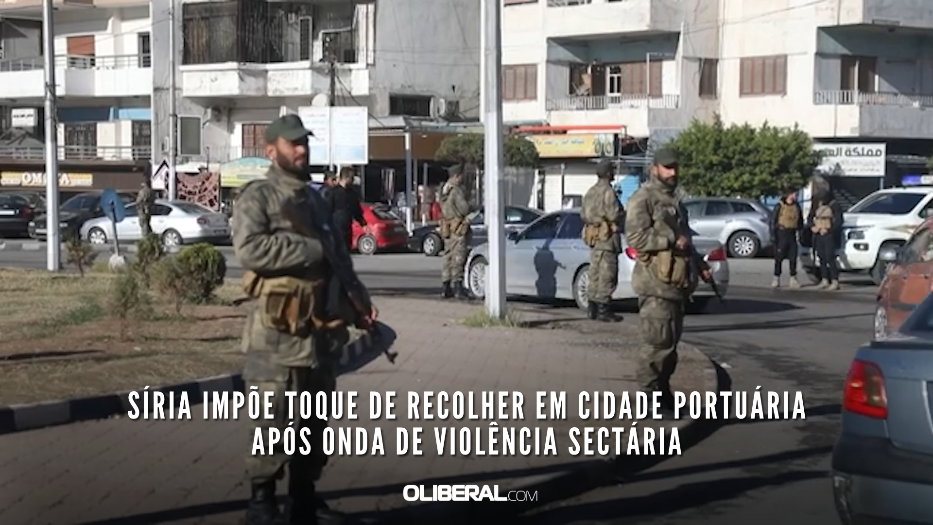 Síria impõe toque de recolher em cidade portuária após onda de ...