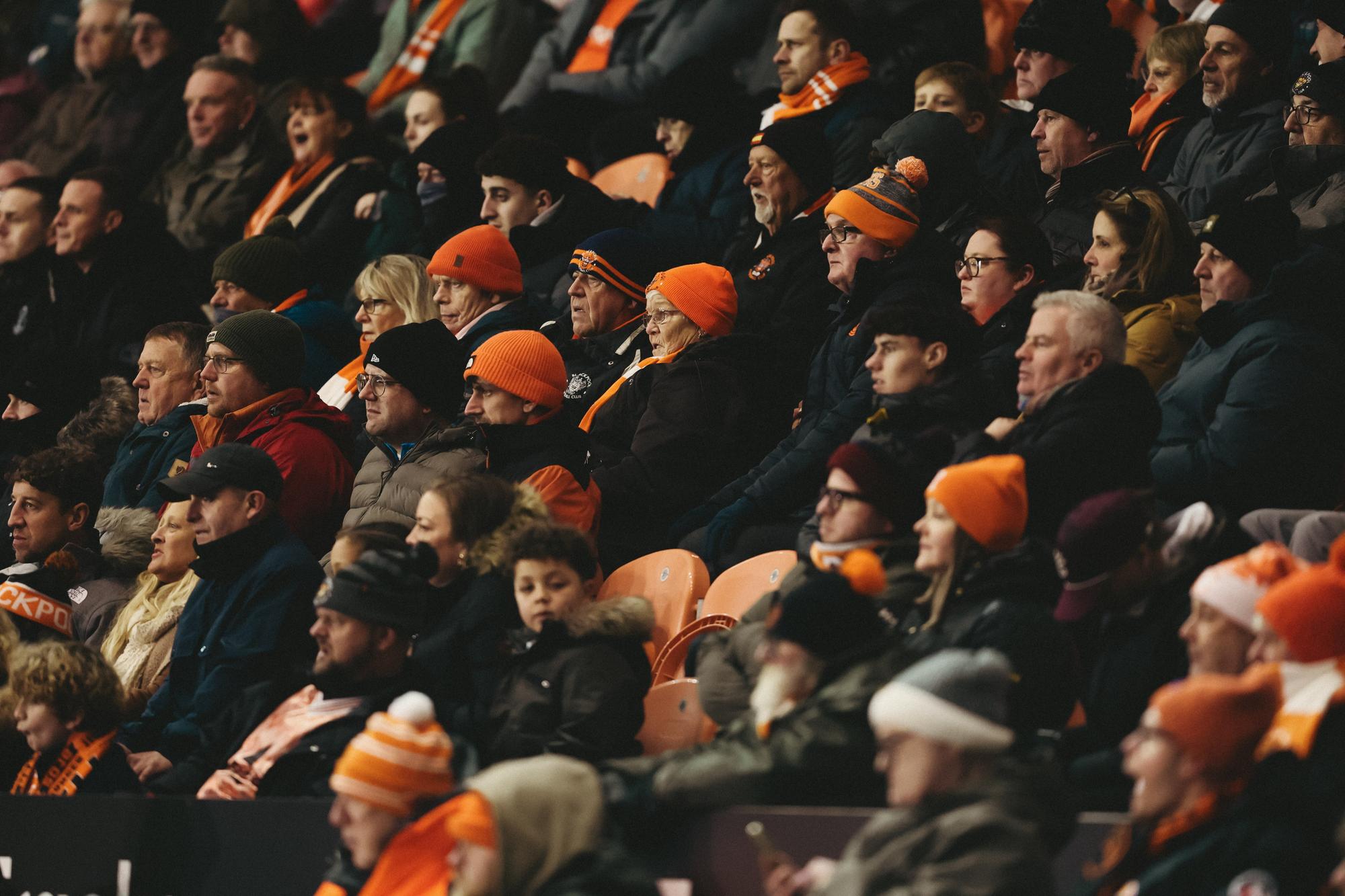 Gallery: 62 fantastic photos of fans giving their backing in Blackpool ...