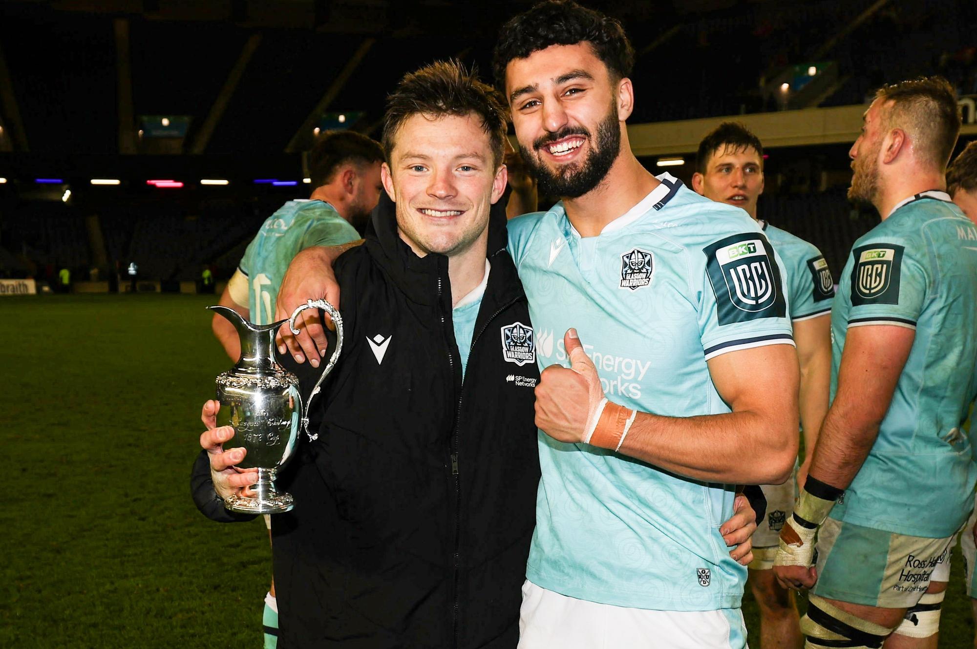 Former Howe of Fife scrum-half George Horne helps Glasgow Warriors to ...