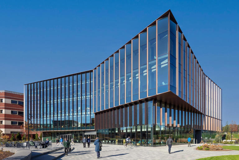 Payette creates engineering building with a "folded form" at Penn State ...