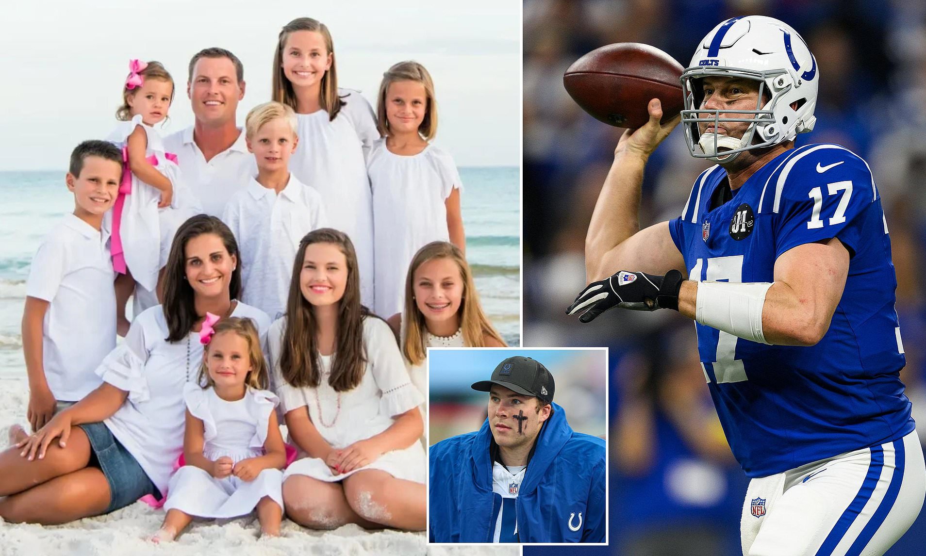 Philip Rivers' NFL dream is over: Colts' grandfather QB, 44, is dropped ...