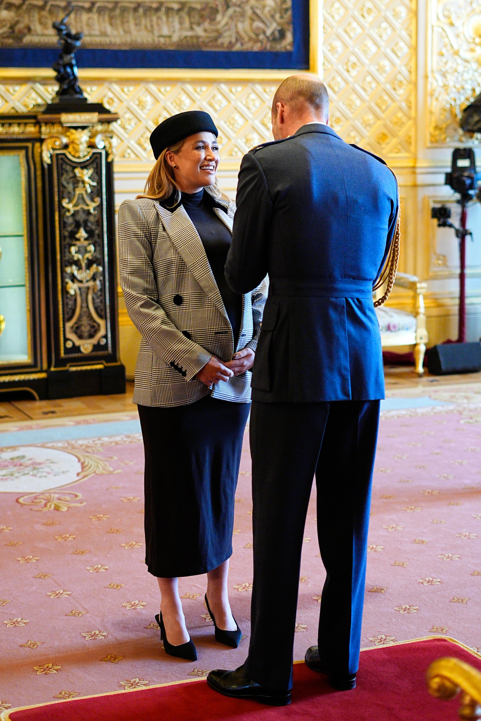 Georgia Harrison reveals she made Prince William laugh