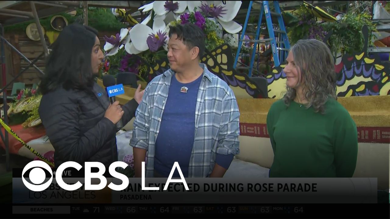 A preview of the OneLegacy Donate Life Rose Parade float