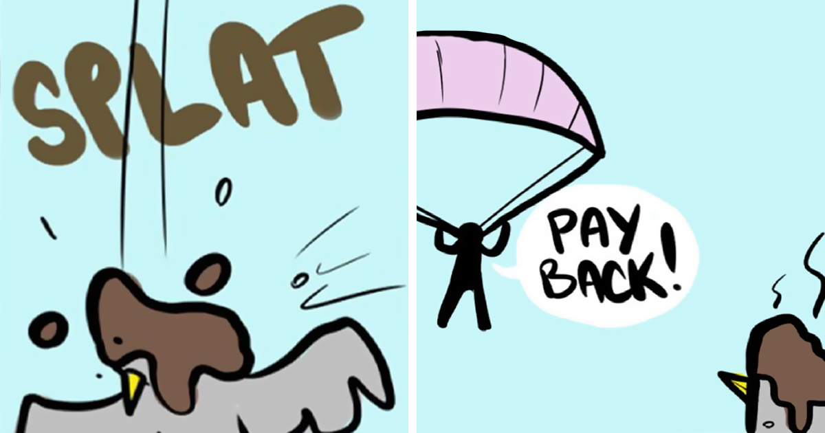 This artist creates funny and silly comics (19 pics)