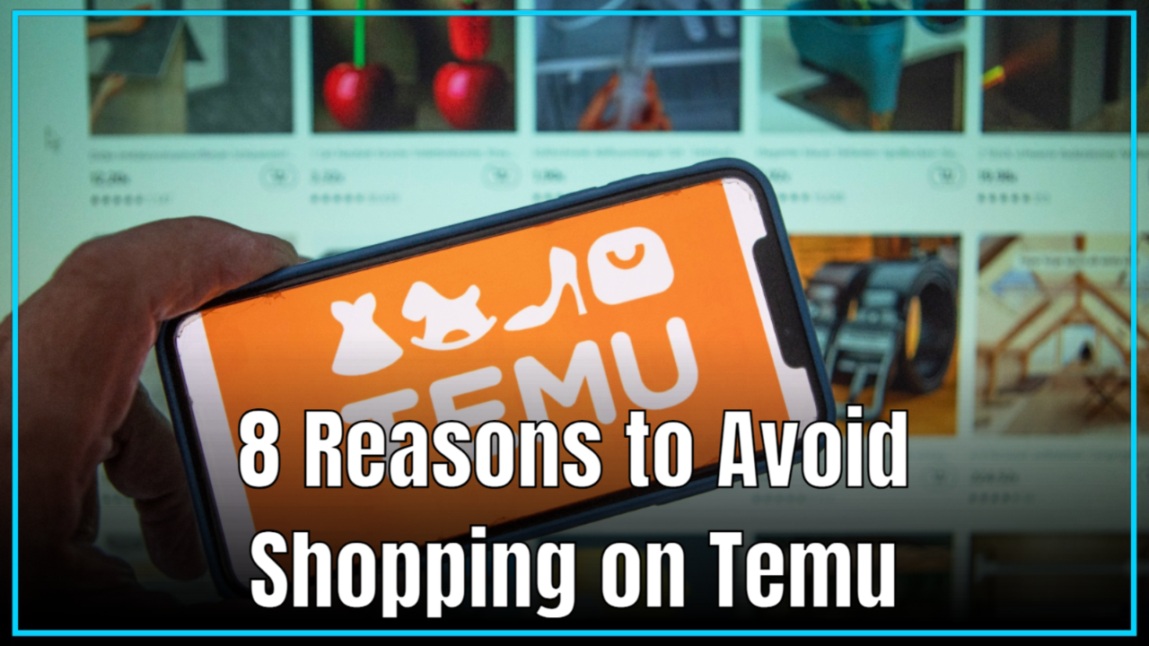 8 reasons to avoid shopping on Temu