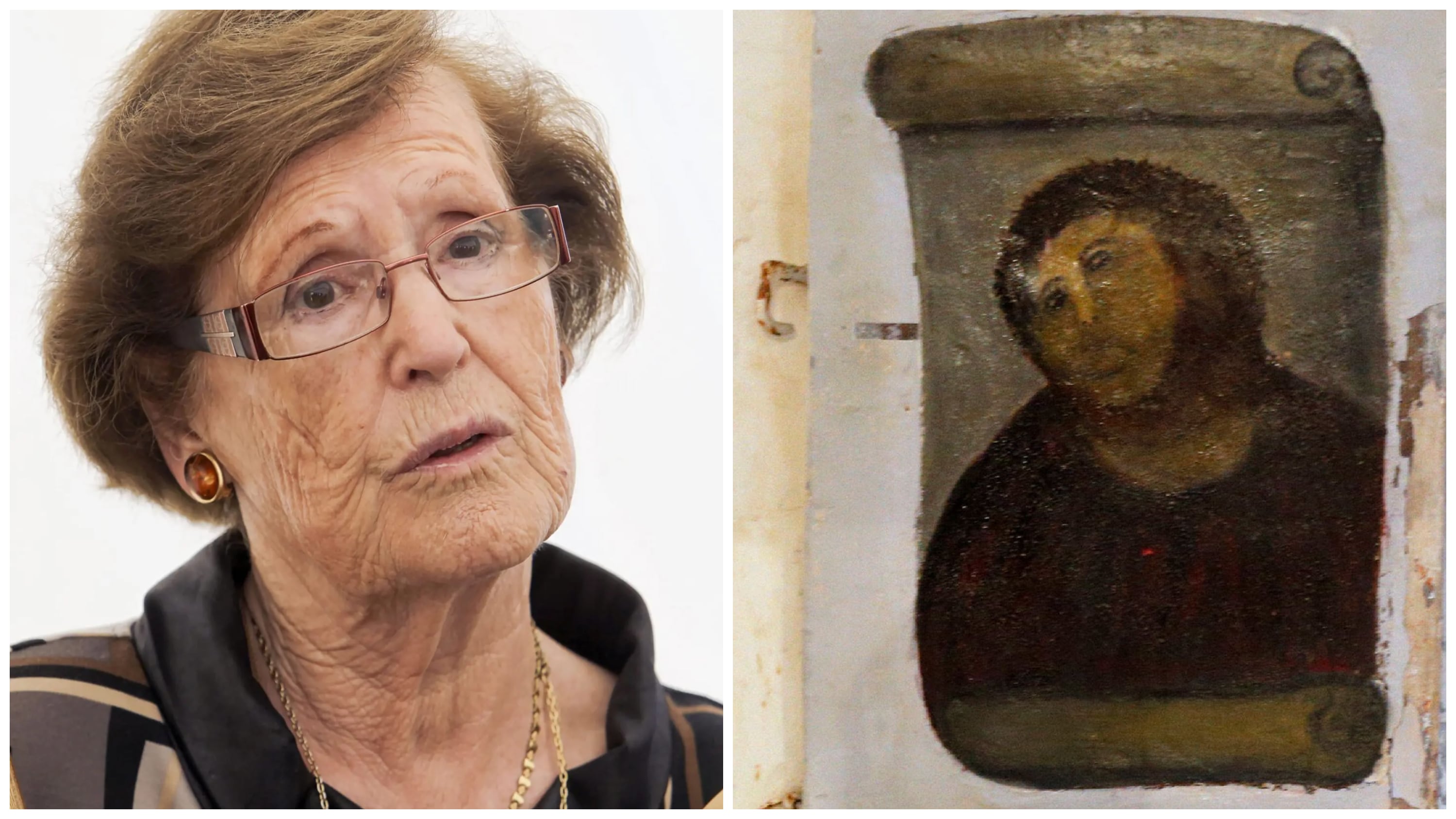 Infamous ‘Monkey Christ’ painter dies at 94