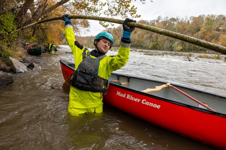 20 months after Helene, plastic pipe from Silver-Line factory in ...