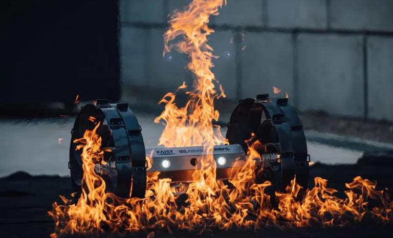 South Korea built a rugged robot designed to be the first to explore ...