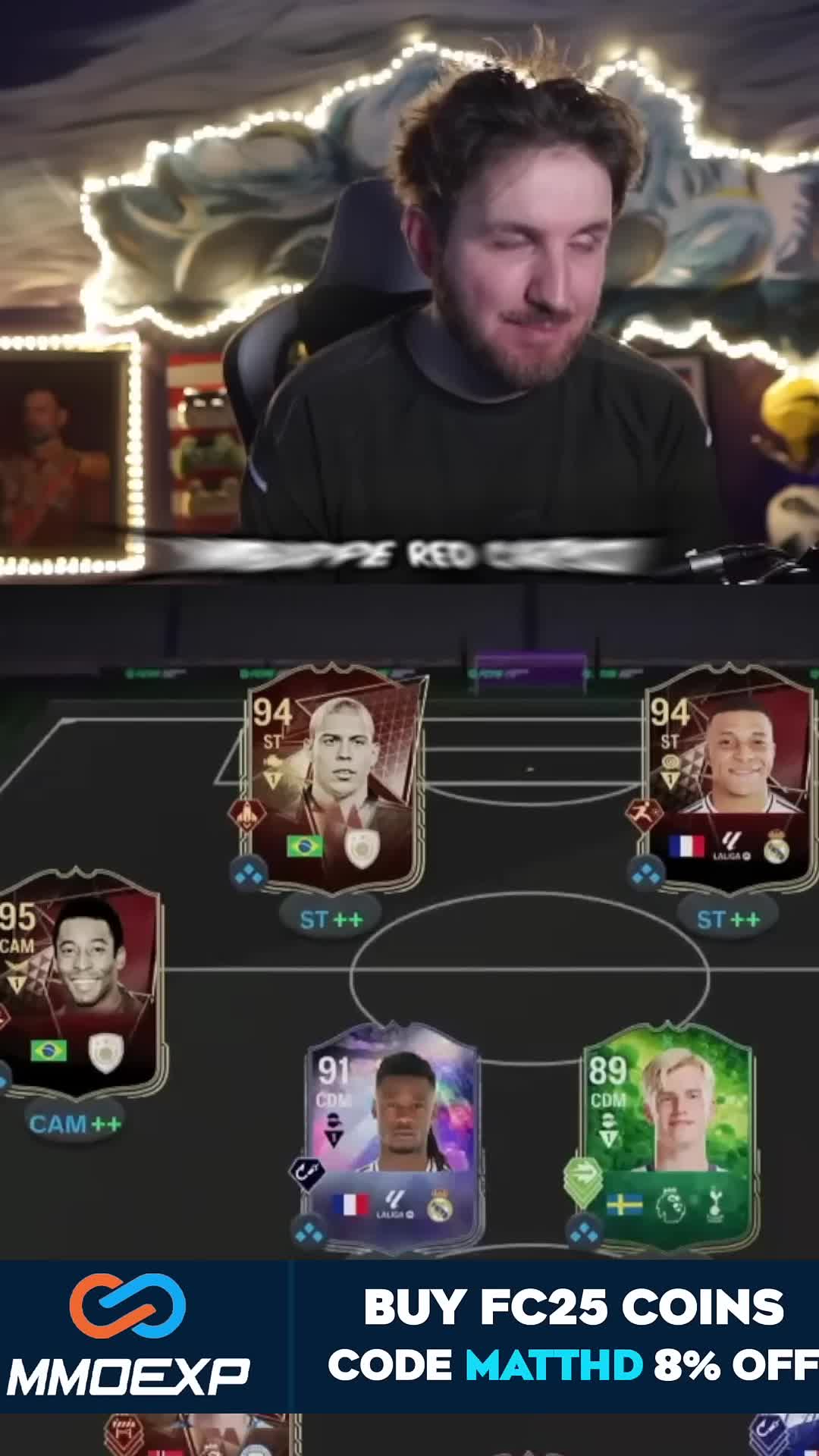 OMG! If I saw this team, I'd back out!