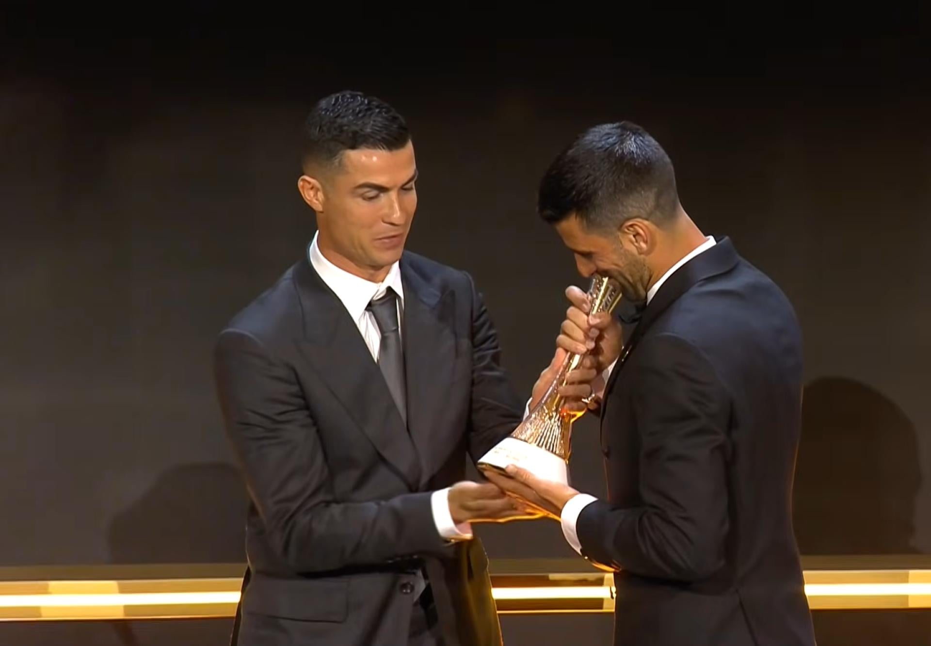 Ronaldo applauds Novak Djokovic's example for generations - Two GOATs ...