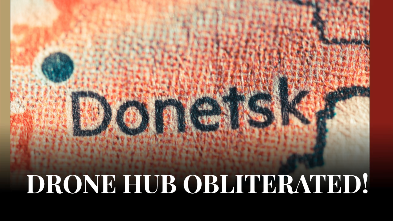 Ukrainian forces destroy Russian drone launch hub at Donetsk airport