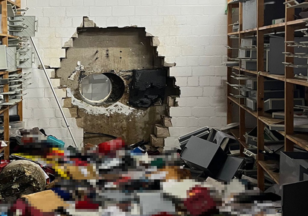 Thieves drill into German bank vault, steal tens of millions in cash ...