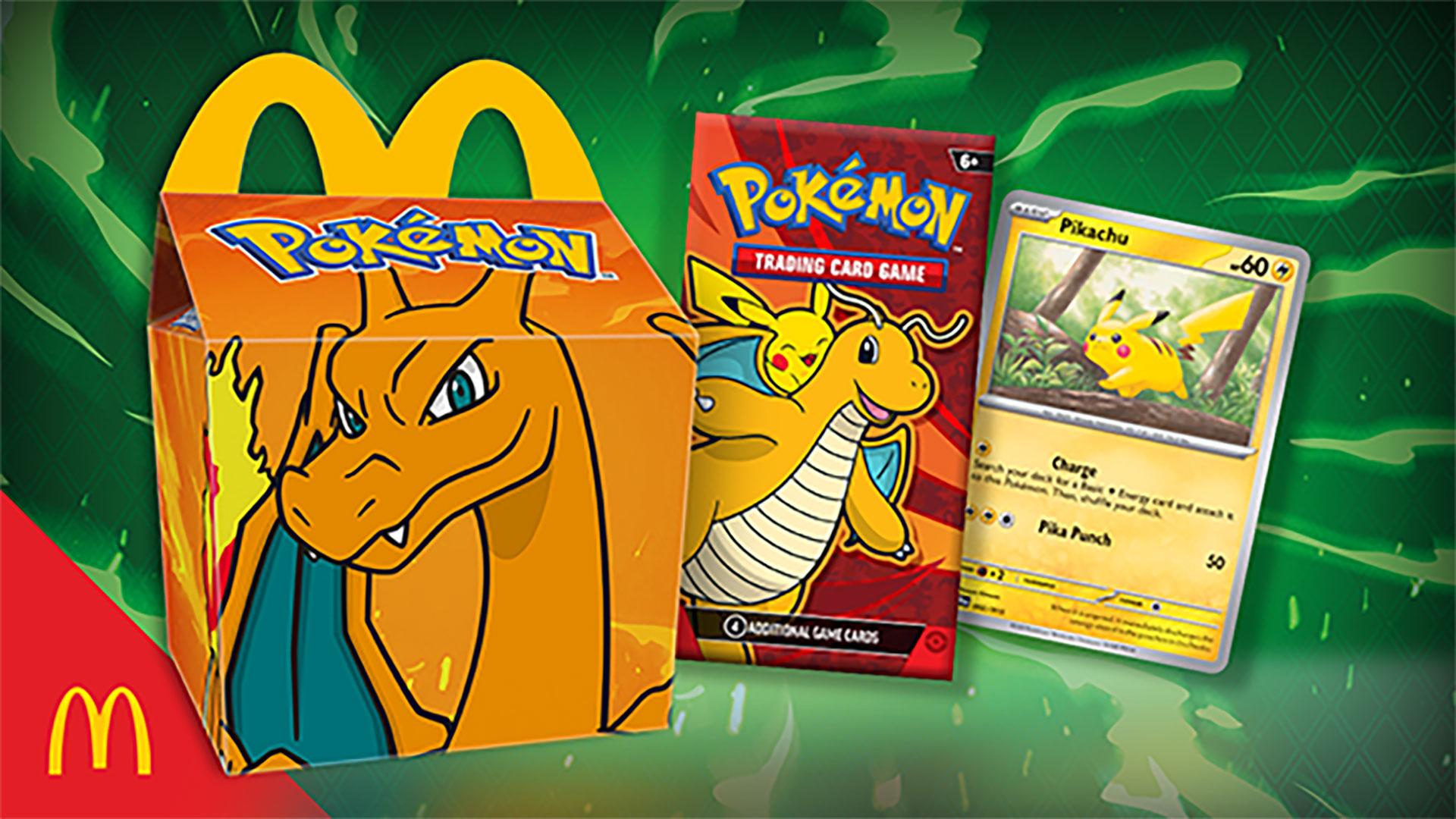 Pokémonkaarten binnenkort in Happy Meal van McDonald’s