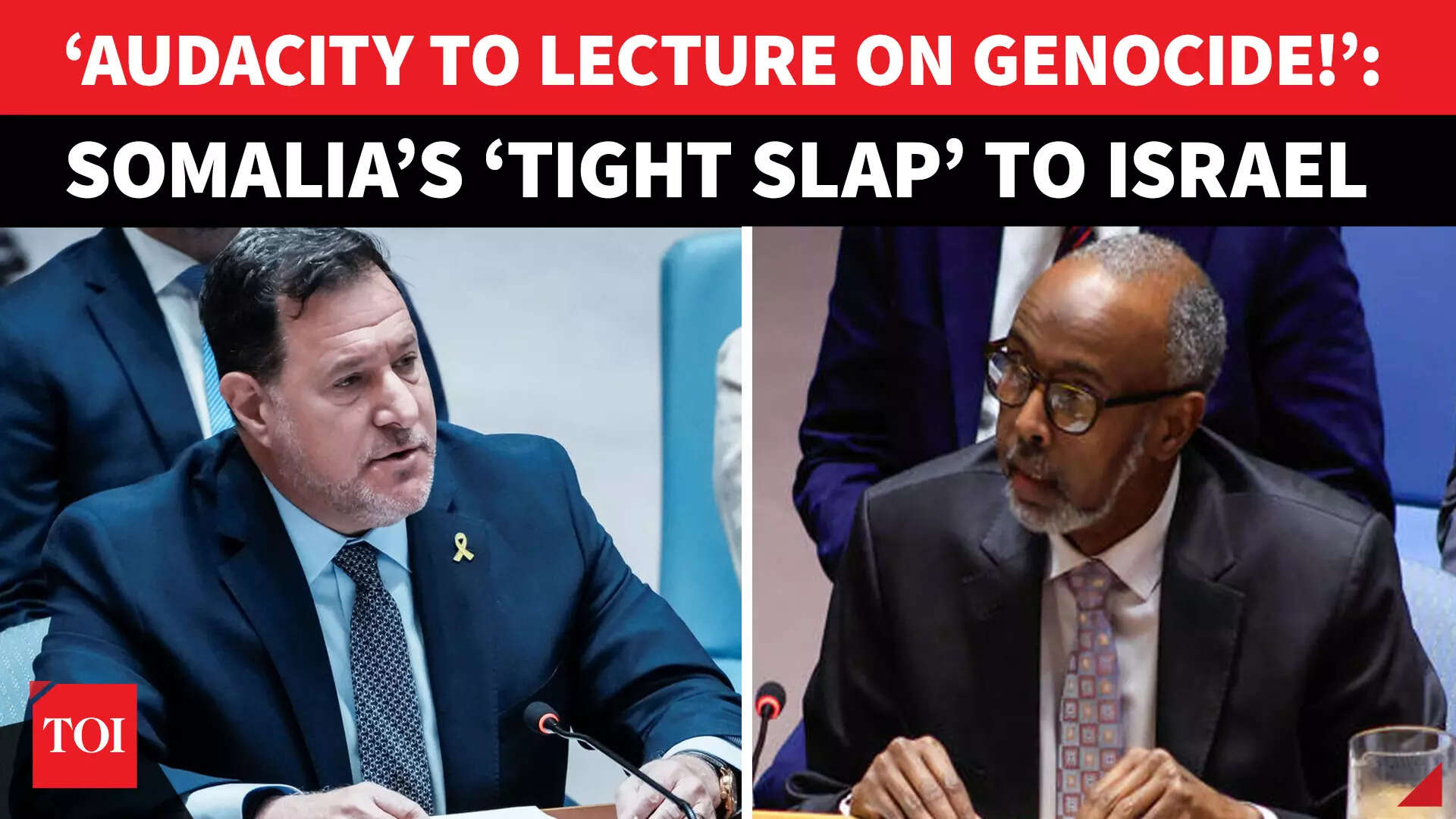 On cam: Somali envoy publicly insults Israel at UN after Netanyahu’s ...