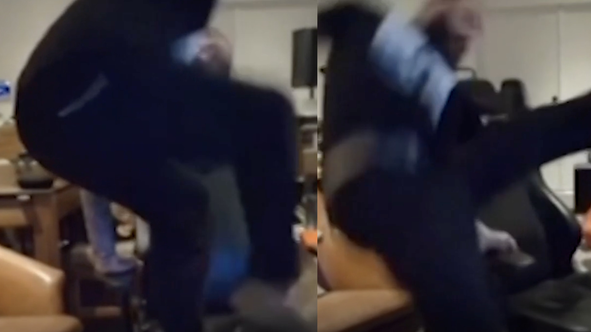 Watch Post Malone fall while attempting backflip