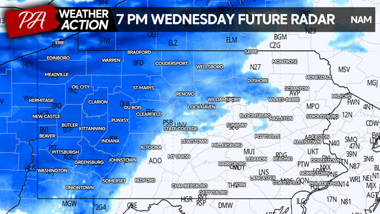 First call snowfall forecast for New Year's storm expected to drop up ...