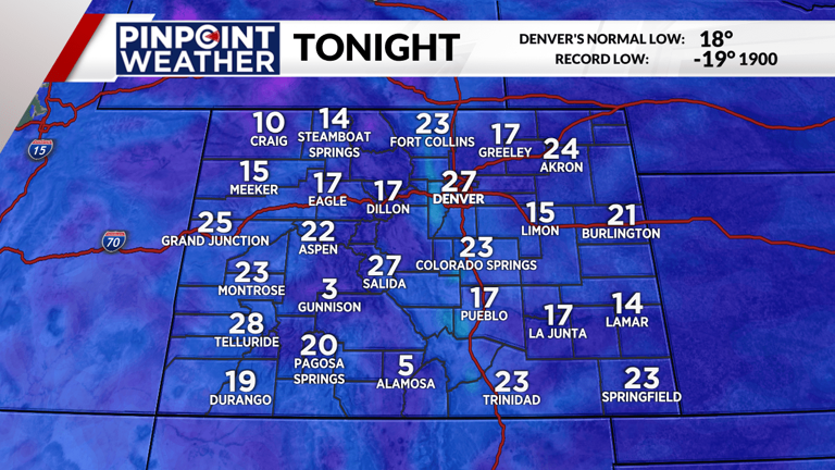Denver weather: Warm, quiet weather ends 2025