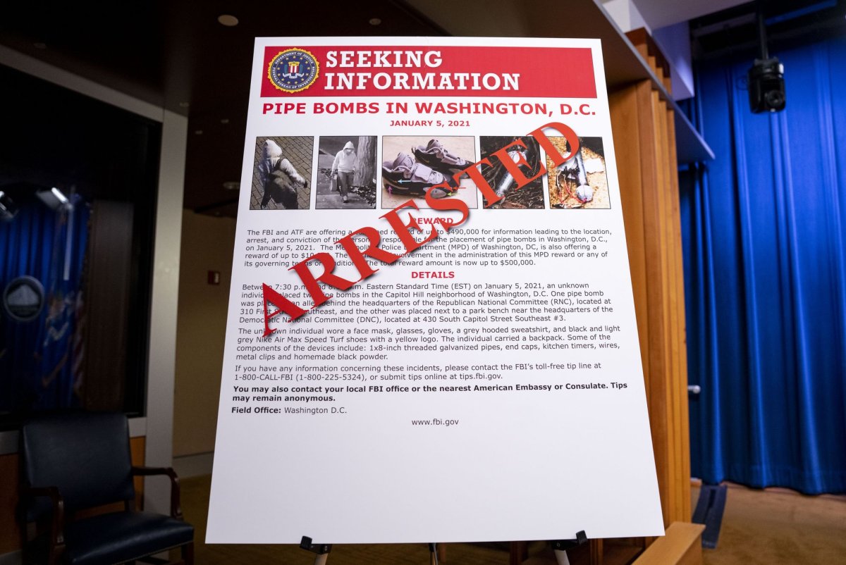 Alleged DC pipe-bomber is indicted and jailed after detention hearing ...