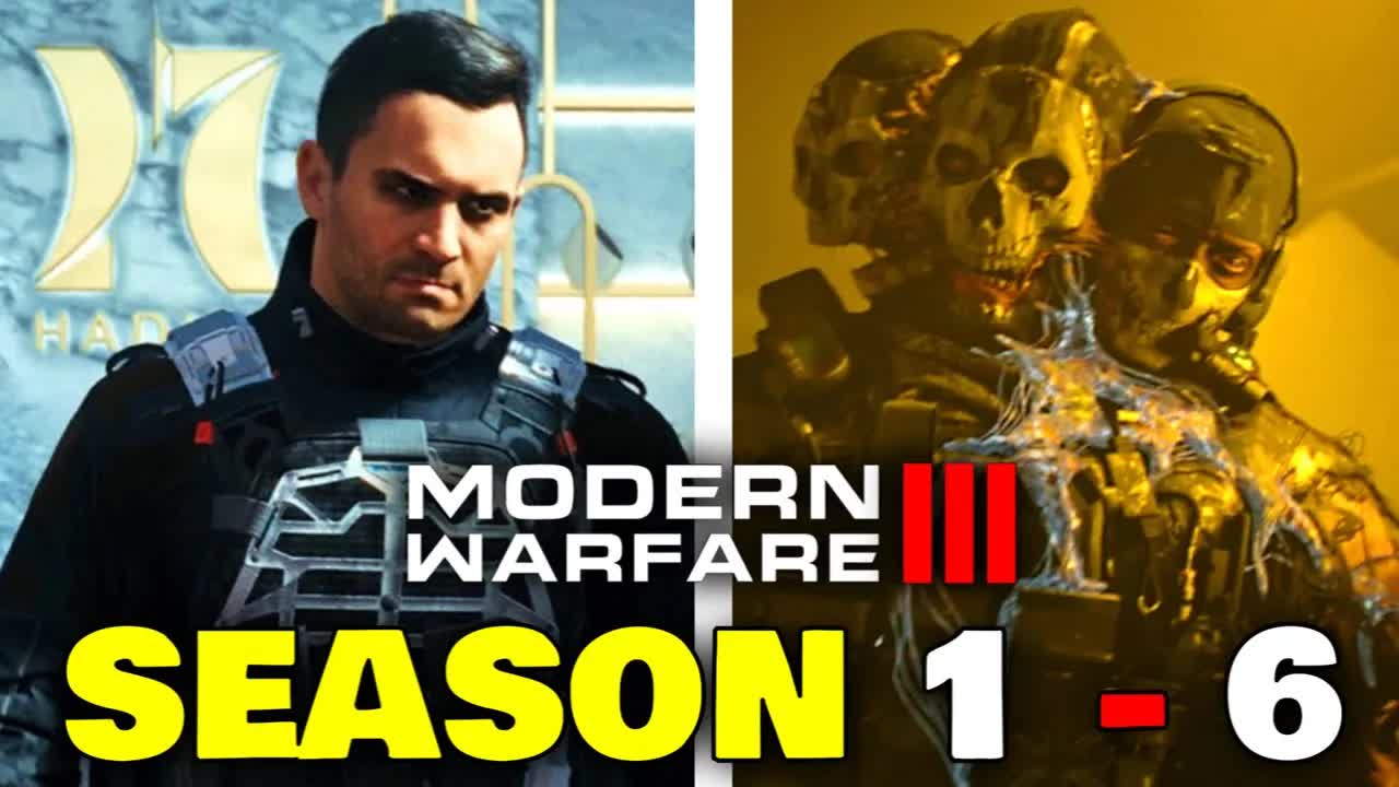 All Modern Warfare 3 cutscenes (seasons 1-6) Warzone & COD MW3 seasonal ...