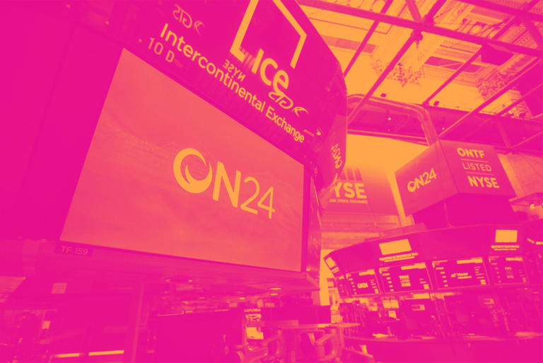 Why is ON24 (ONTF) stock rocketing higher today