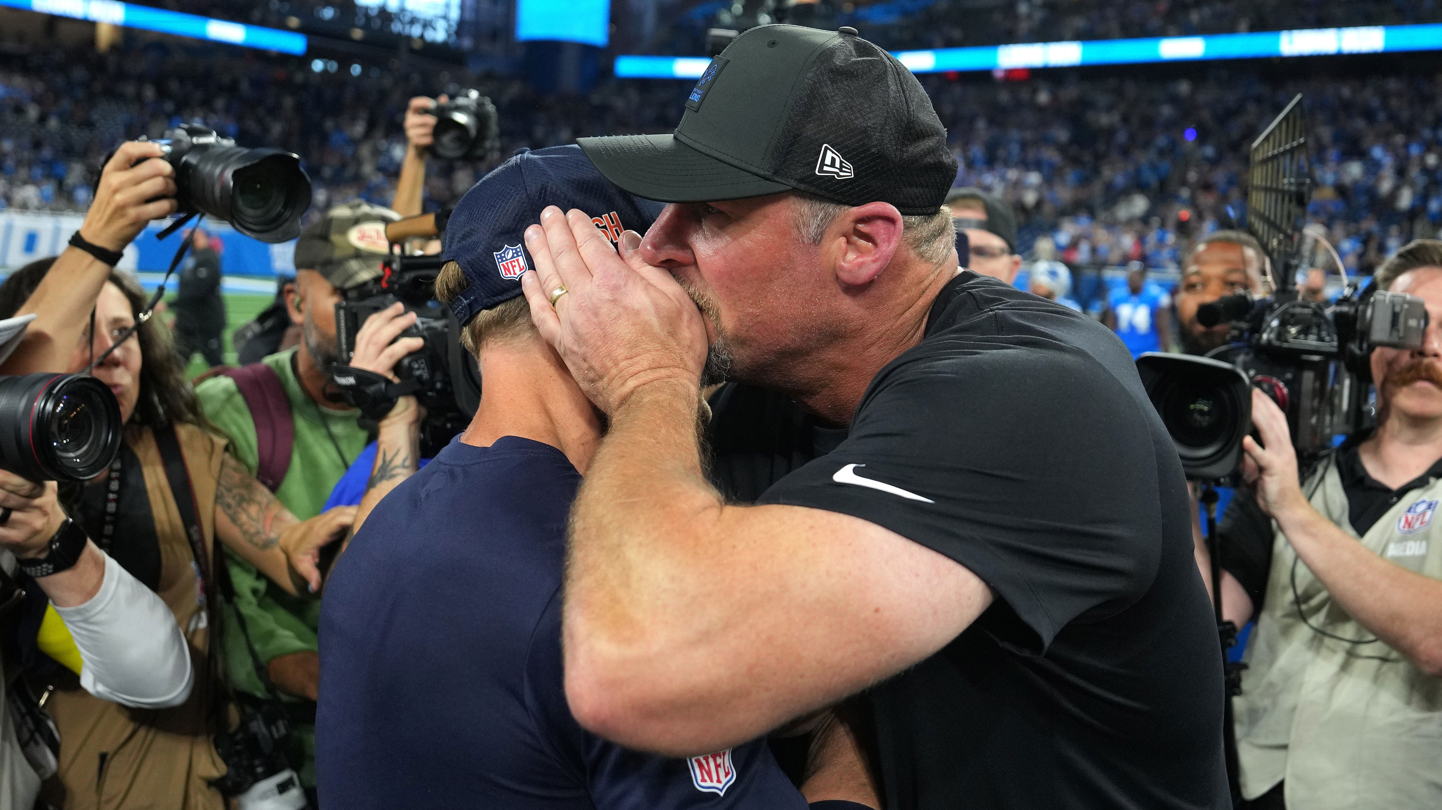 Lions coach Dan Campbell offers unfiltered take on Ben Johnson leading ...