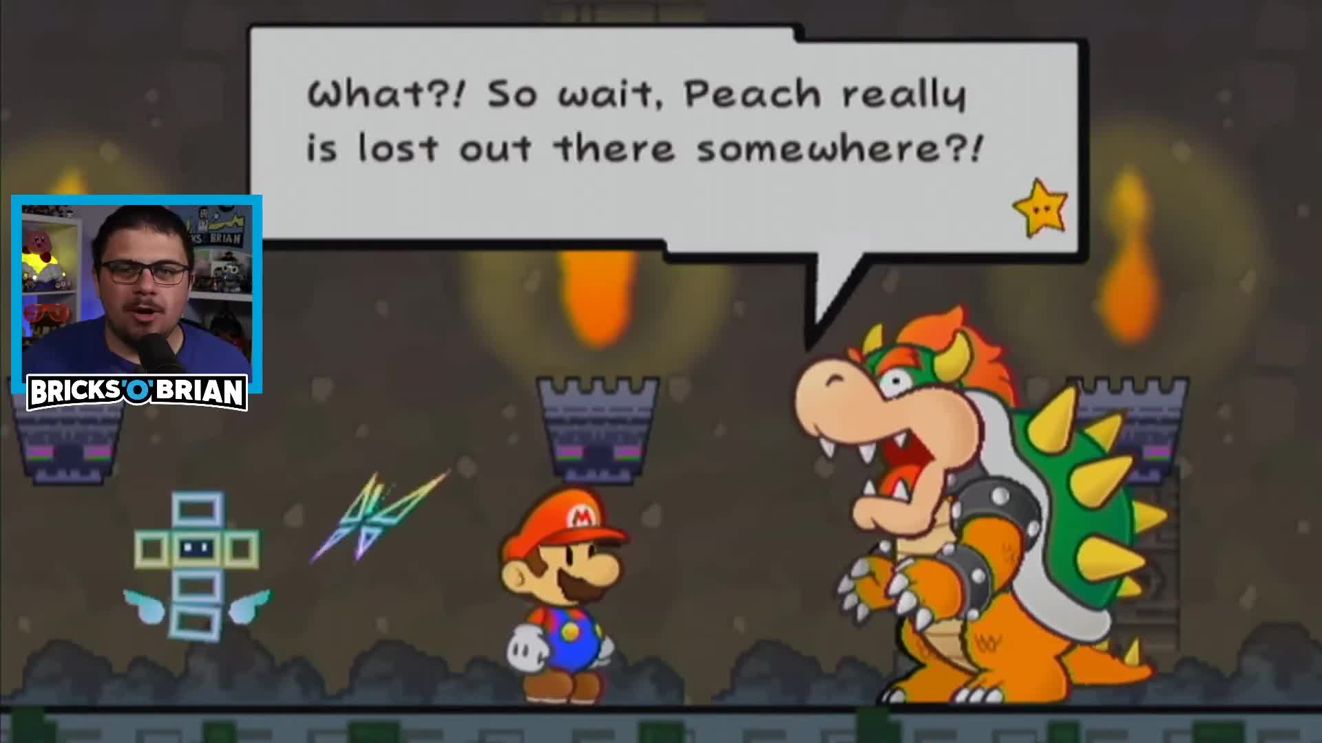 Elderly ladies of the darkness! - Super Paper Mario with Bricks 'O' Brian