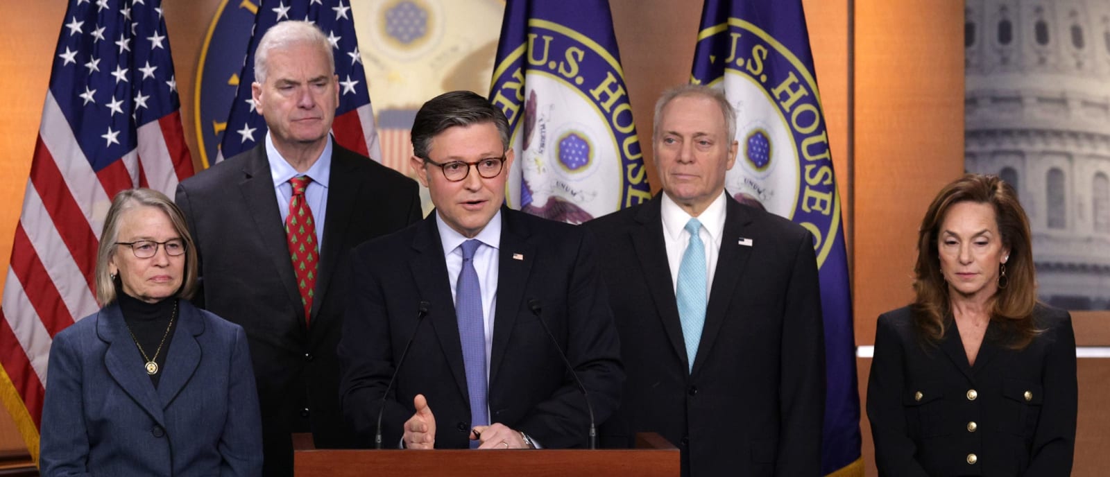 Republican women play the feminism card against Mike Johnson