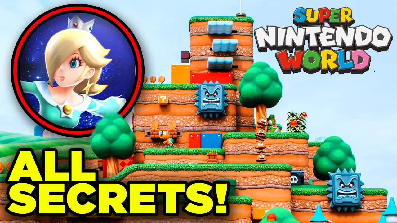 Mario World: All secrets & hidden details from Super Nintendo World!