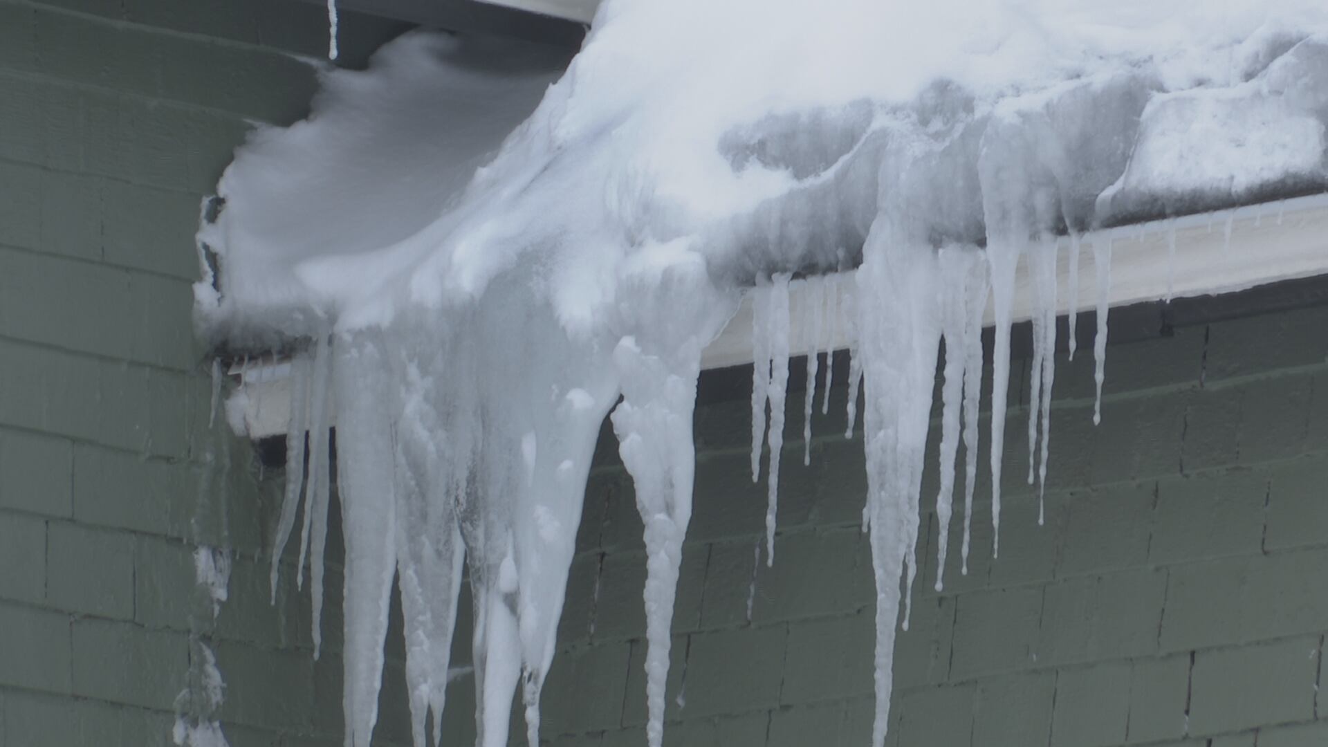 Snow, ice can cause water damage to roofs