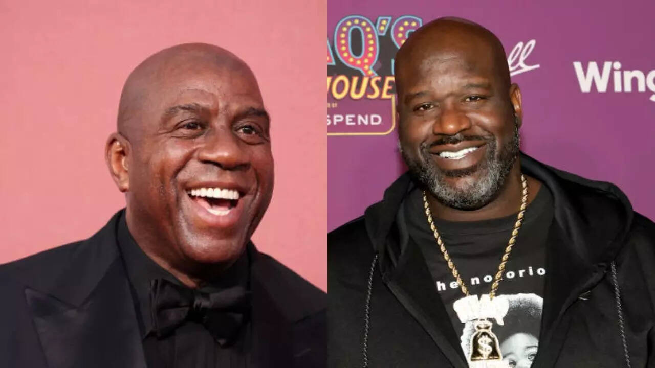Magic Johnson vs Shaquille O’Neal net worth in 2025: NBA salary ...