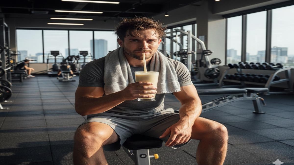 Protein shake with banana: The post-run recovery drink your muscles are ...
