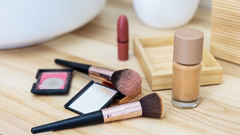 Keep bathroom counters clear with an essential you can usually find at ...