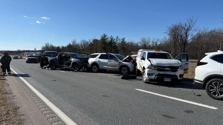 Multiple people injured in five-car crash on Wards Road, firefighters say