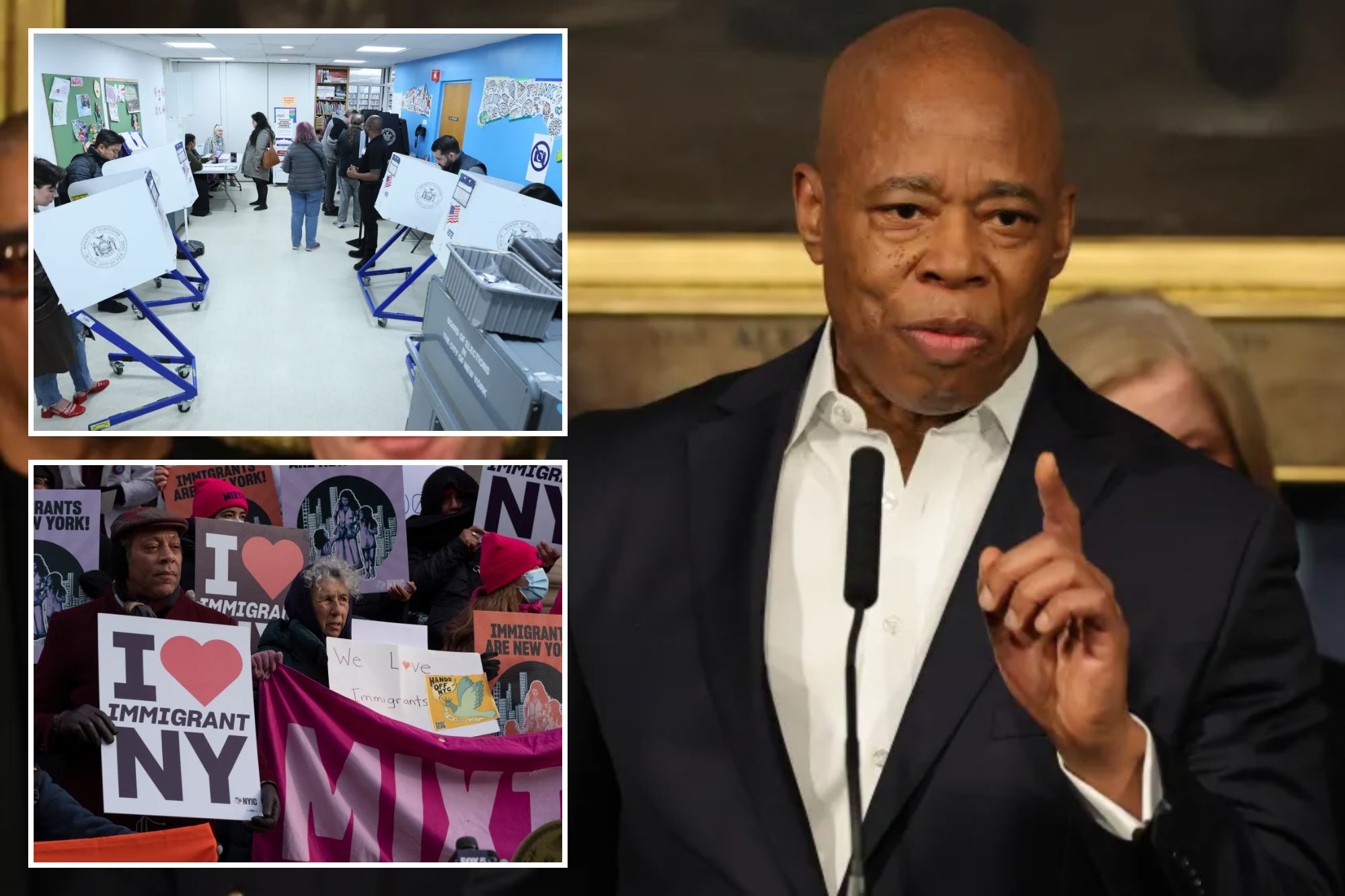 Eric Adams wants NYC commission to reshape primaries, sanctuary status ...