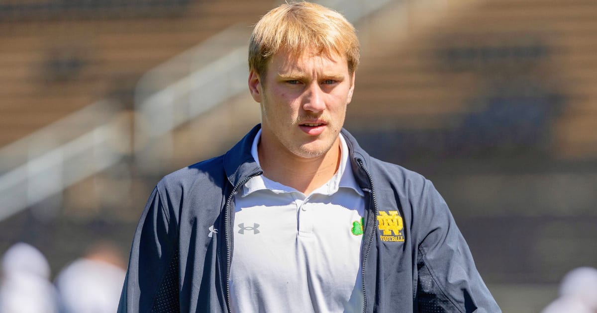 Notre Dame DE Joshua Burnham plans to enter NCAA transfer portal