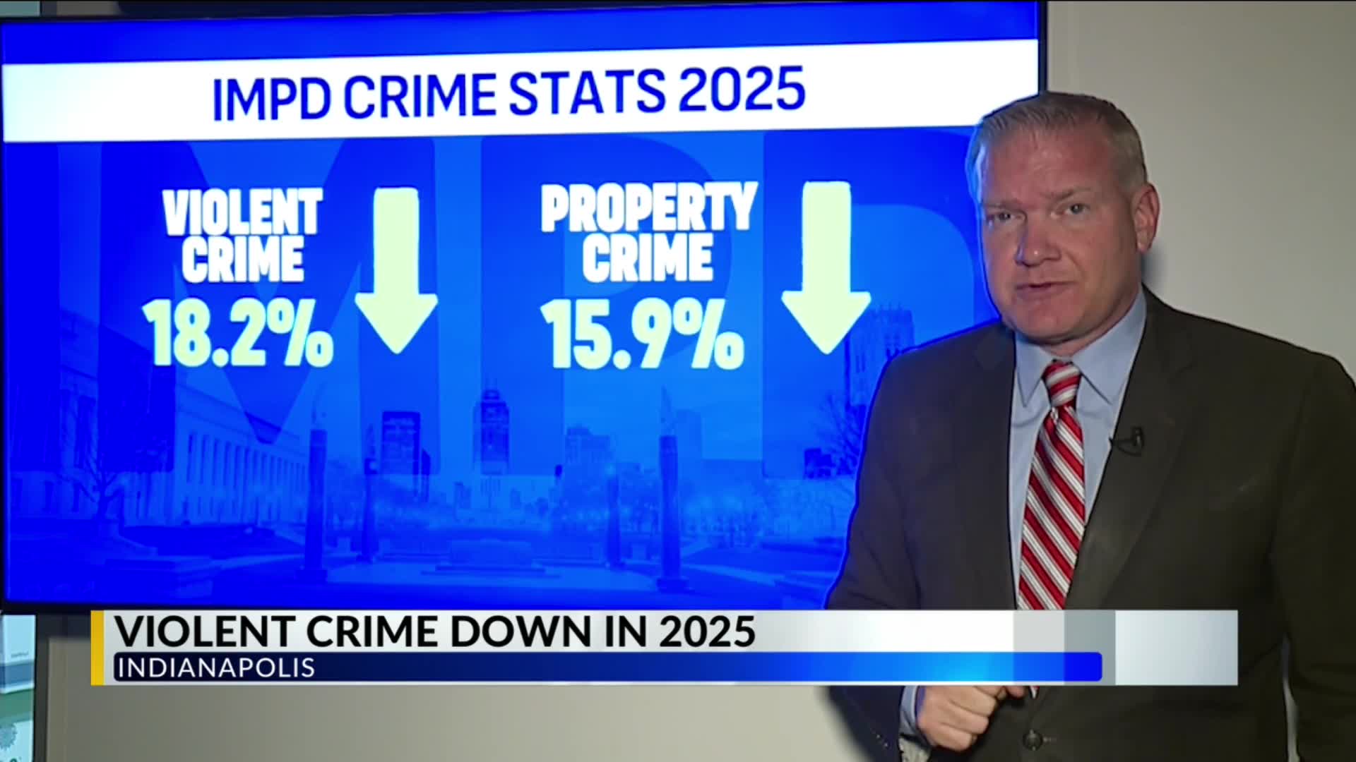 IMPD chief touts improved public safety, decrease in crime in 2025
