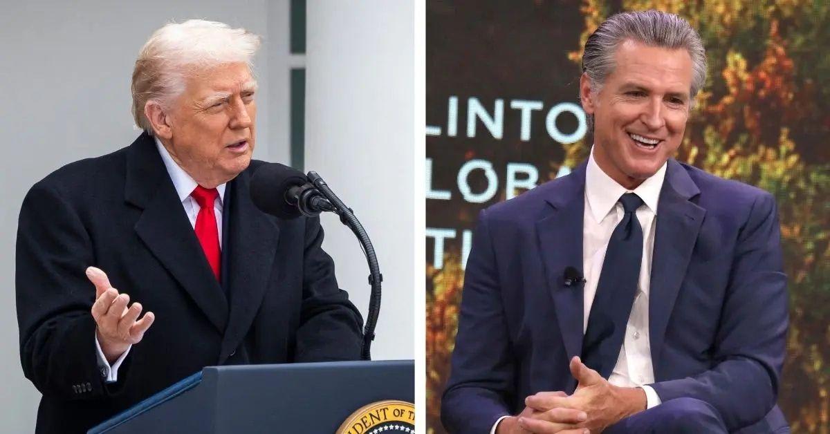 Gavin Newsom roasts 'cute couple' Kid Rock and Donald Trump over ...